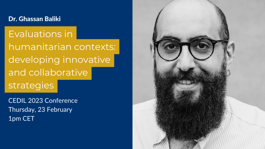 Ghassan Baliki speaks at CEDIL 2023 Conference – ISDC