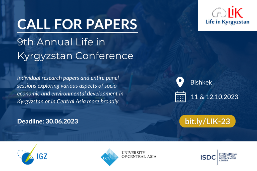 9th Annual ‘Life in Kyrgyzstan’ Conference – ISDC
